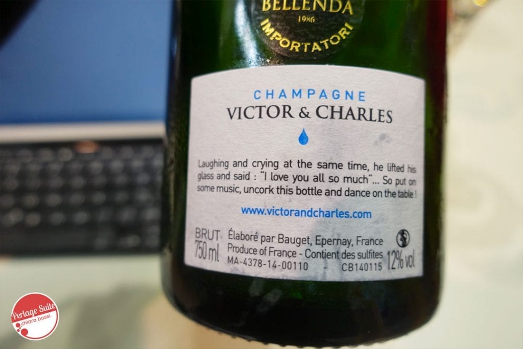 Victor and Charles Champagne al Vinitaly 2018 - Perlage Suite